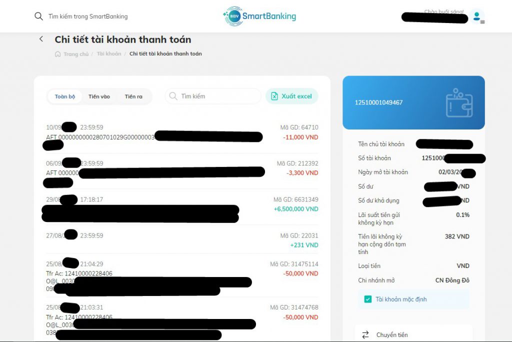 Top 6 cách xem lịch sử giao dịch BIDV online nhanh chóng tại nhà